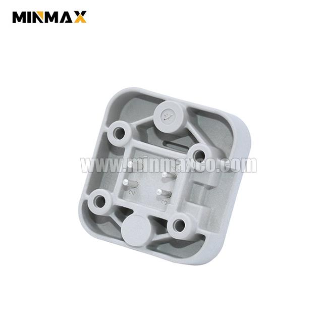 4 Way Right Angle Flange Mount PCB Receptacle DT15-4P,Products,MinMax